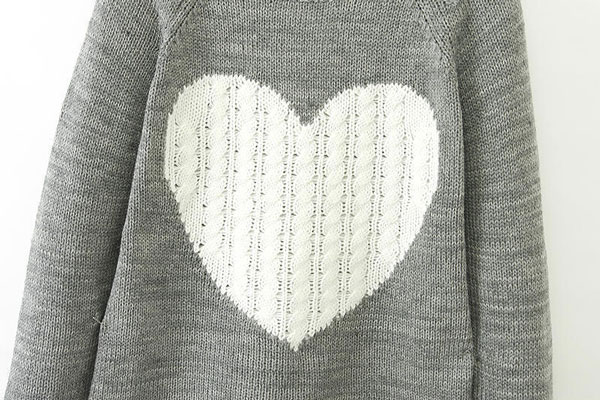 Irregular Cut Knit Cardigan Sweater on Luulla