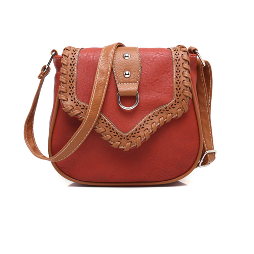 Mixed Color Shoulder Bag Ladies Saddle Messenger Bag on Luulla