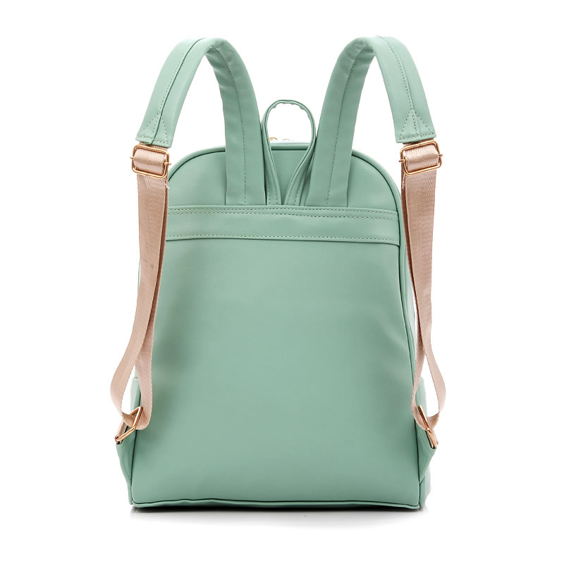 Mint Green Fresh Rivet School Backpack on Luulla